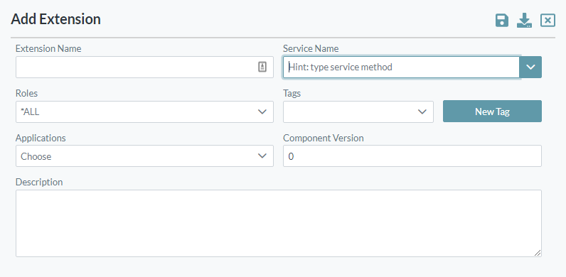 Creating an Extension
