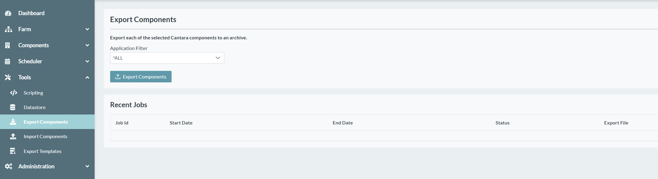 Component Import and Export
