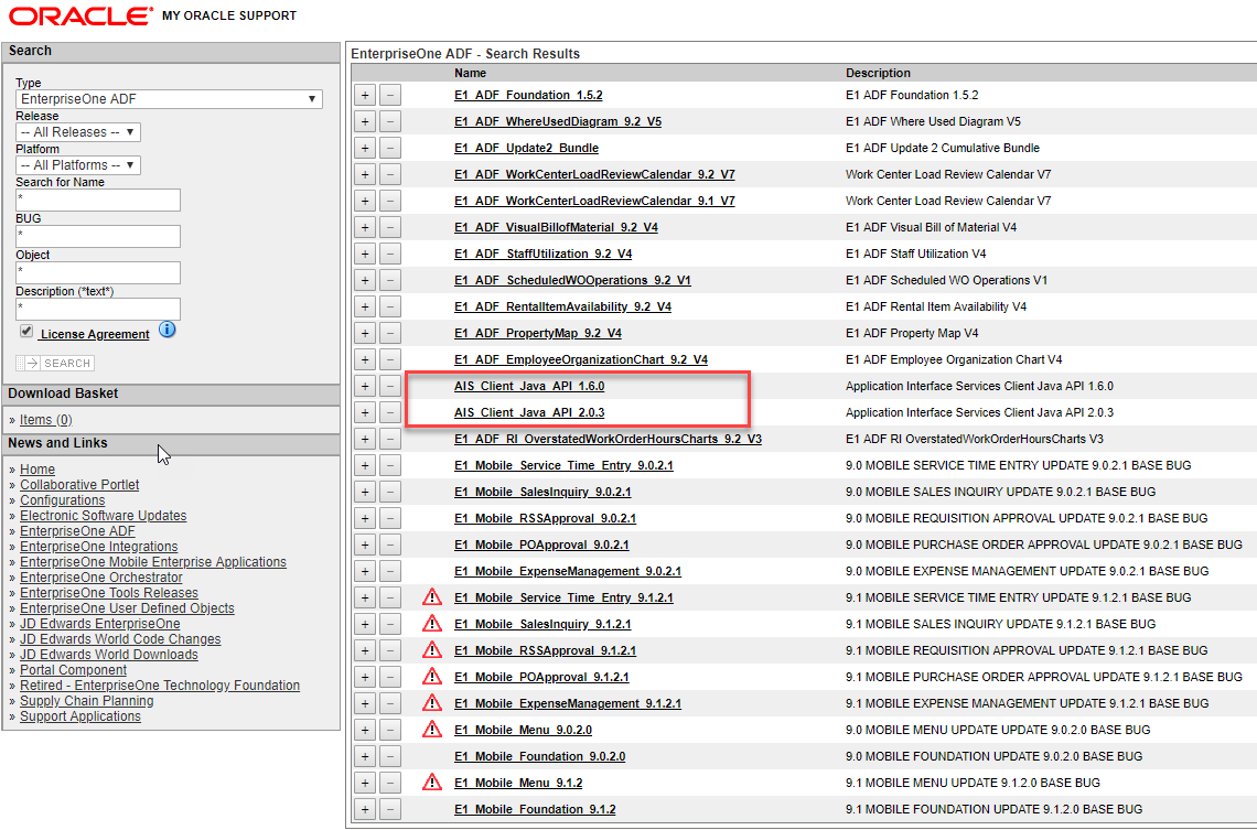 Oracle JDE EnterpriseOne Interoperability Libraries