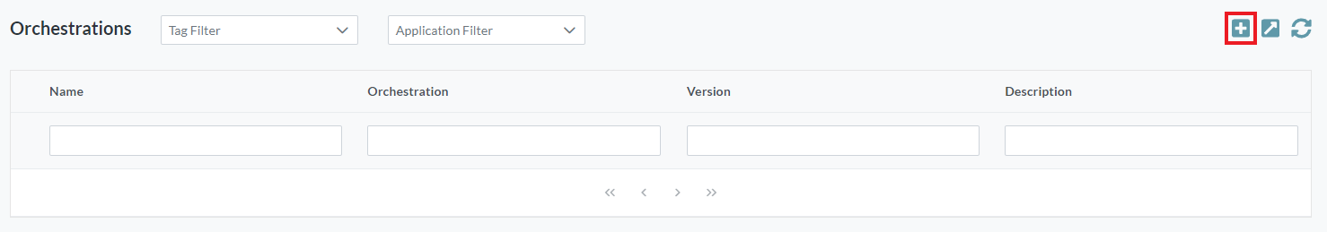 Creating an Orchestration