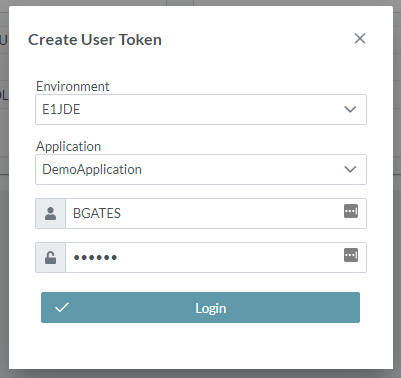 User Tokens